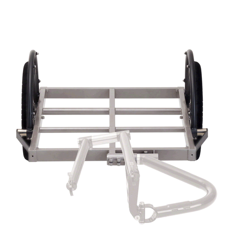 Surly Ted Trailer: Short Bed, 16" Wheels, Gray - Electric Cyclery